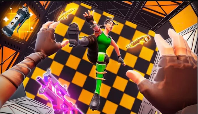 Create custom fortnite, map, 1v1 to 2v2 zonewar tycoon boxfight, pit ...