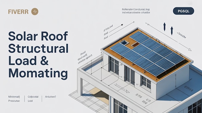 Solar roof, structural load, mounting design, pv panel by James ...