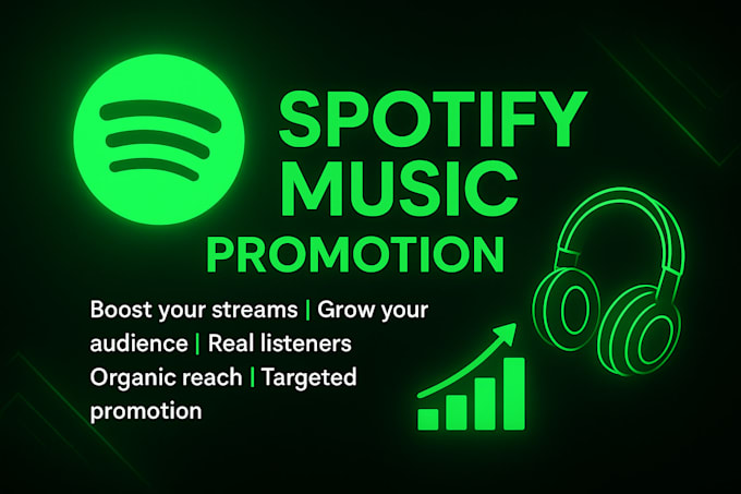 Set up organic spotify music promotion to make your music go viral with ...