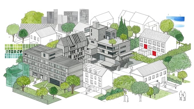 Create axonometric views, architectural diagrams, collages and more by ...