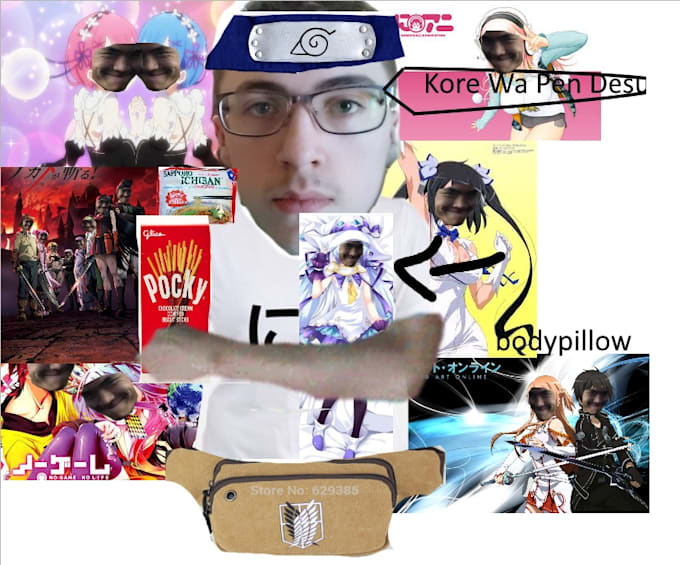 Do horrible photoshop that was make you cry by Kialos | Fiverr