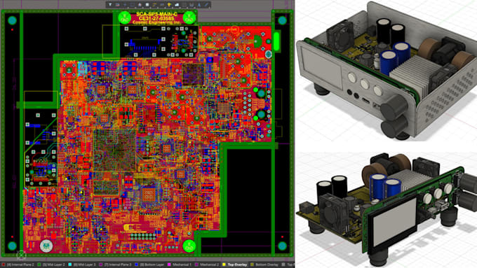 Create high speed pcb design, schematic design, gerber, bom, jlcpcb by ...