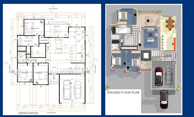 Hacer plano de renovación como dibujo construido en vista 3d en revit
