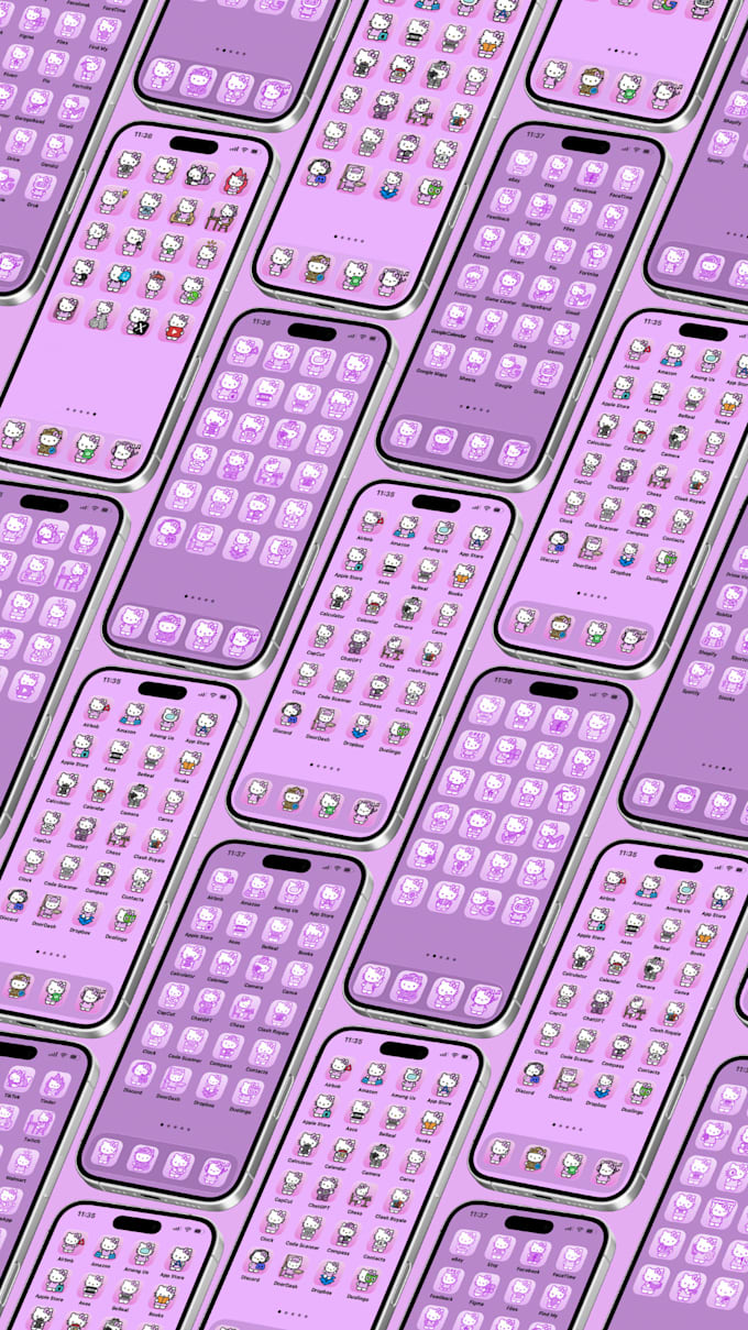 Design custom ios app icons by Nickyiannakou | Fiverr