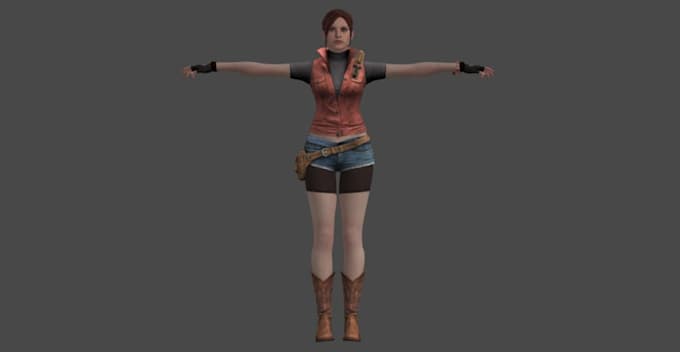 Model and rig live2d model, vtuber character rigging, cc4, vroid model ...