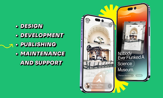 Do mobile app development, android and ios app using flutter or react ...