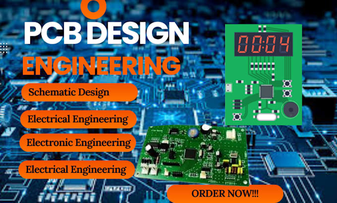 Progettazione circuito pcb, schema schematico kicad, progettazione pcb ...