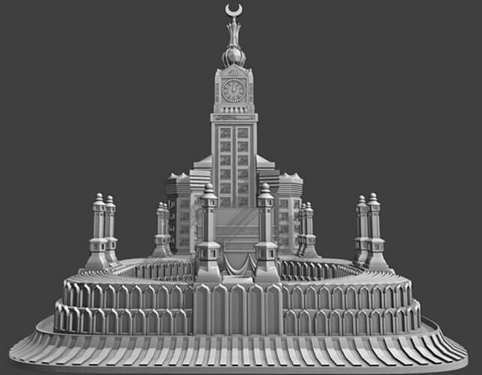 Sculpt 3d printable house,miniature terrain or scenery,3d environment ...