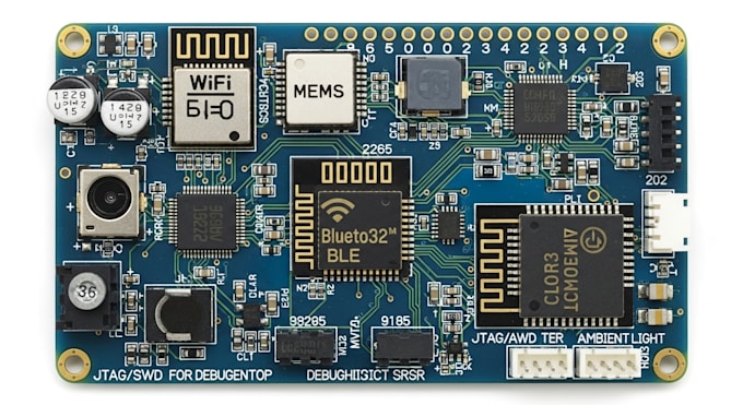 Create custom design iot pcb for wifi, ble, lora and sensor devices by ...