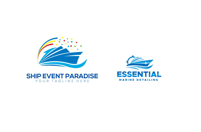 Design ship boat yacht marine logo by Avril_ridley | Fiverr