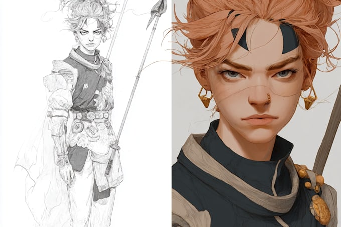 Create concept art, character design and illustration by Arcanthus | Fiverr