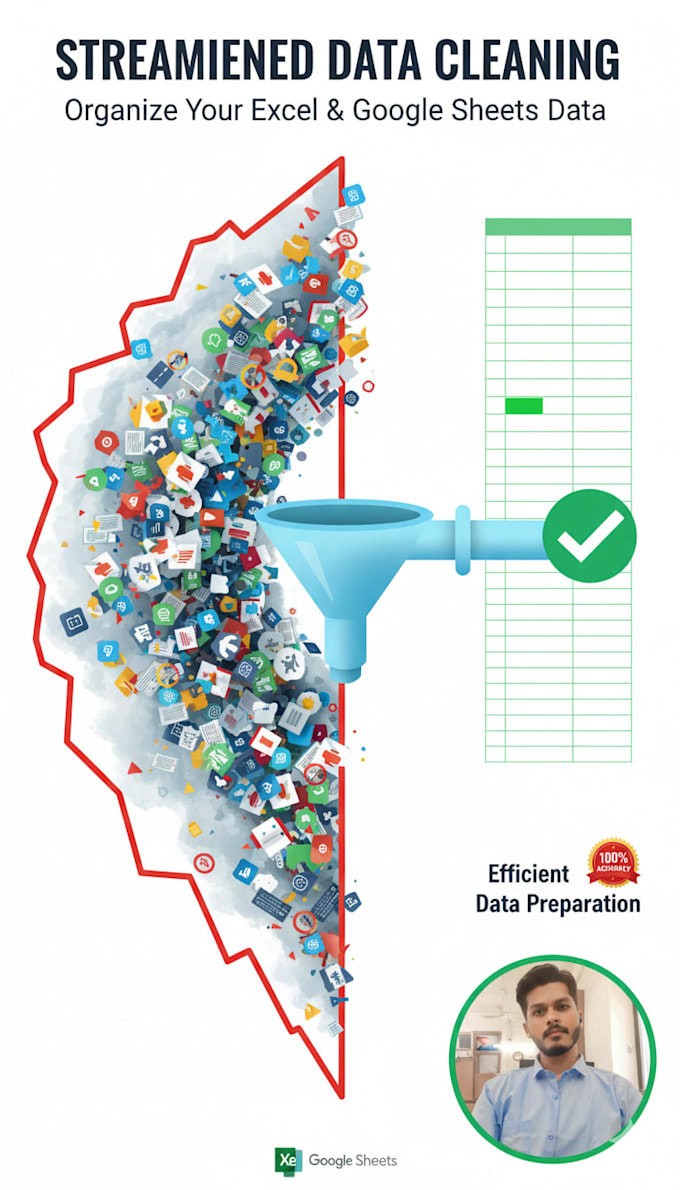 Professionally clean, format and structure your data by Pavankadam19 ...