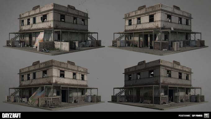 Create custom buildings for your dayz server by Davidw00d1 | Fiverr