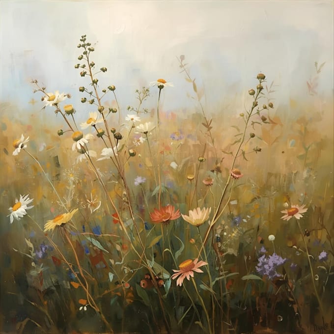 Paint a real oil painting on canvas with for by Xeakotea | Fiverr