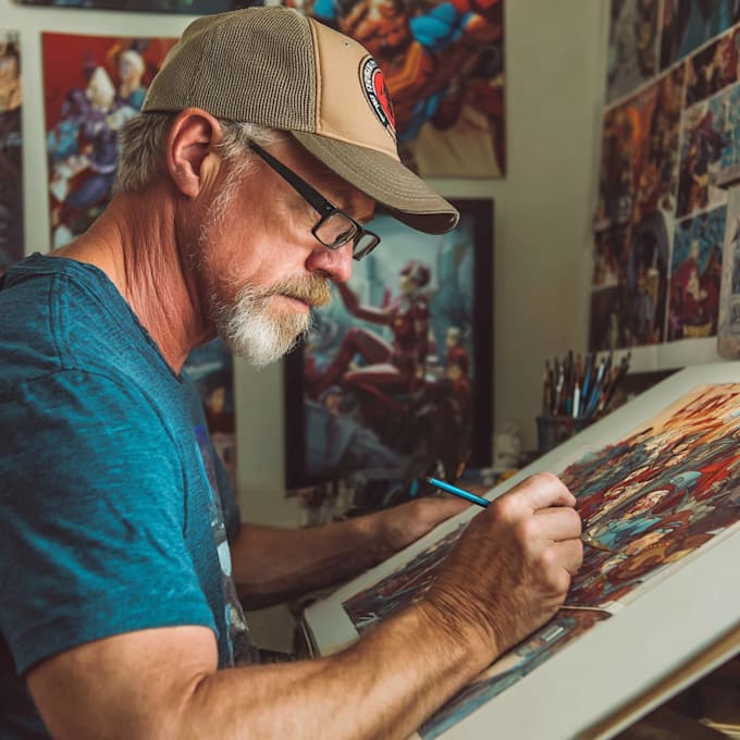 Comic book professional artist by Riettnepoe | Fiverr