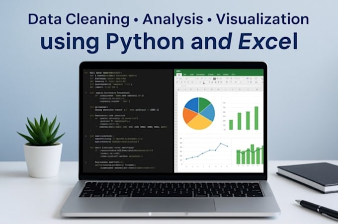 Clean visualize and model your data using python and excel by Maazkhan115 | Fiverr