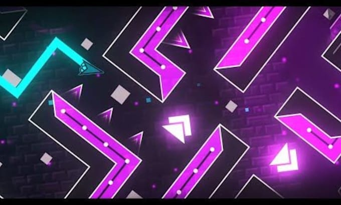 Design geometry dash layout geometry dash solo level and decoration for ...