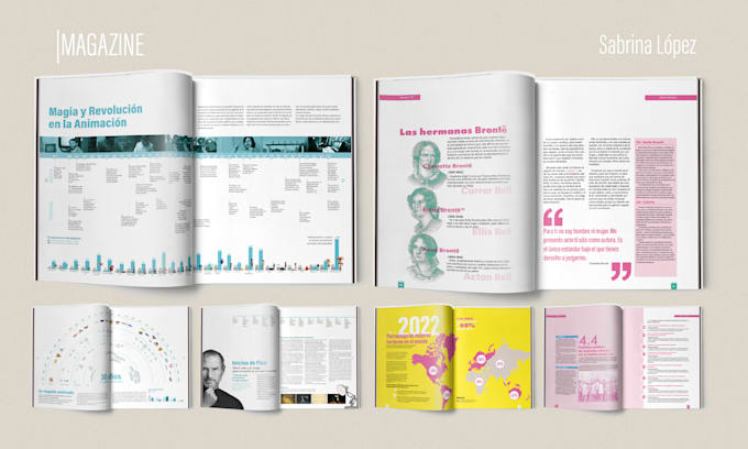Design a professional magazine by Sabrilopez | Fiverr