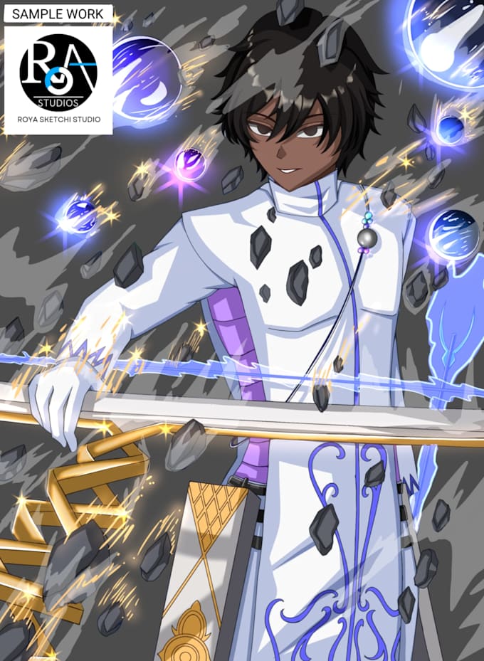 Make professional illustration for anime sakuga and illustrations cg ...