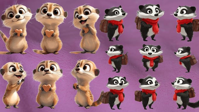 Draw custom plushie reference sheet stuffed animal character pony plush ...