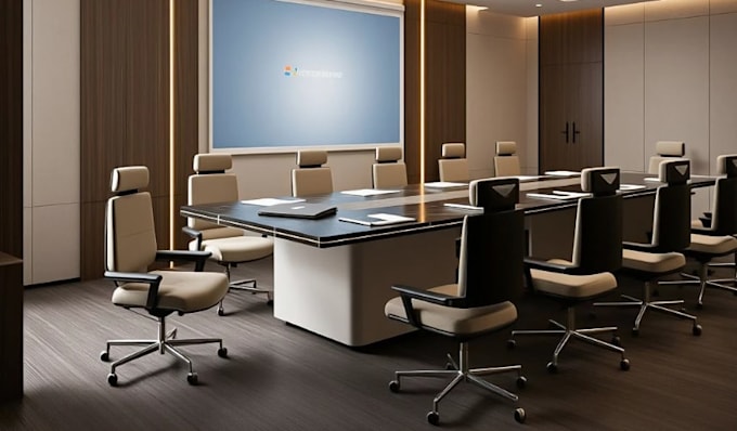 Rebuild 3d executive office, relayout interior, commercial space,lobby ...