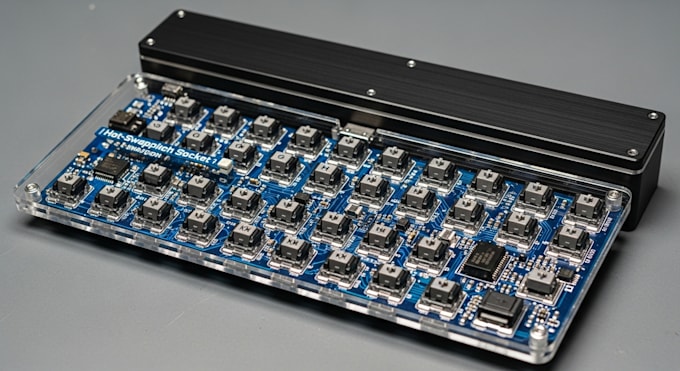 Do custom mechanical keyboard pcb, qmk, hotswap firmware and enclosure ...