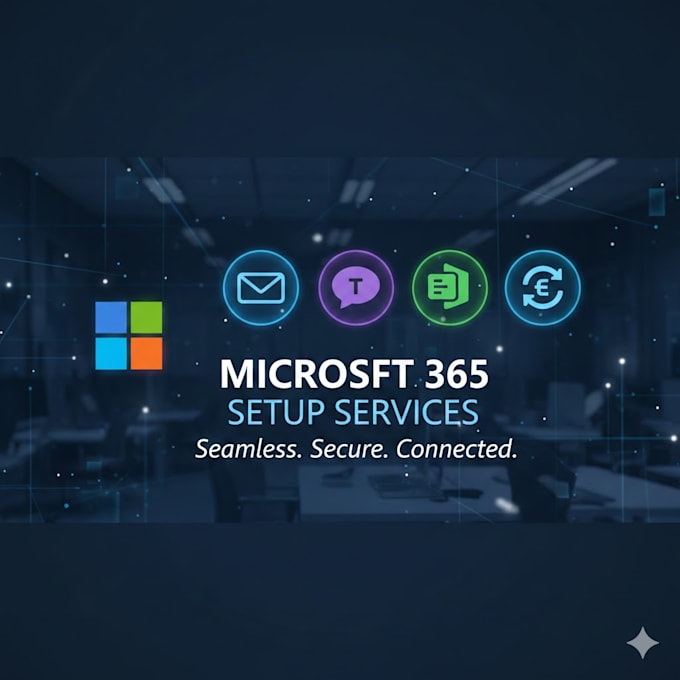 Configuration de microsoft 365, migration des emails et configuration d'exchange, teams, sharepoint