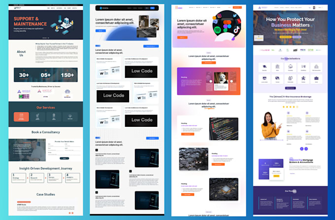 Converter figma para website em react js com typescript tailwind css