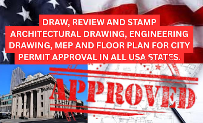 Stamp draw review your 2d 3d architectural engineering hvac mep for ...