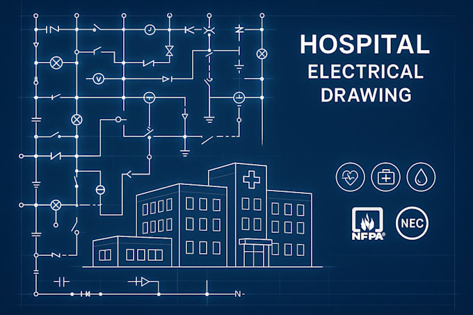 Do complete electrical drawing with nfpa and nec code in houston tx by ...