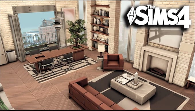Create detailed sims 4 3d buildings, rooms and furniture by Ayomidesim4 ...