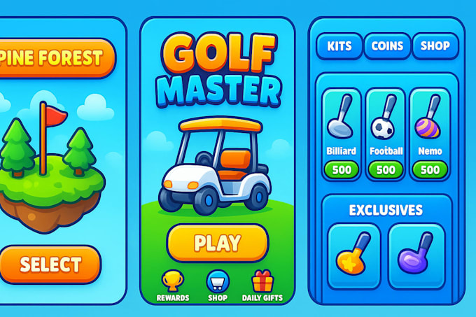 Create professional roblox ui, gui for your roblox gam by Crowndevelop ...