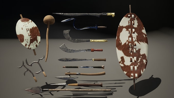 Create realistic roblox model low poly model roblox ugc roblox weapon ...