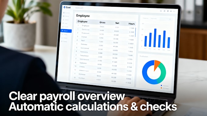 Create a powered payroll dashboard by Ilyassas | Fiverr