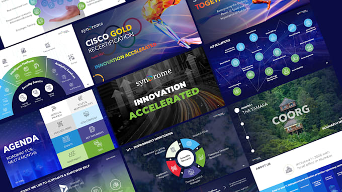 Design a professional powerpoint master template by Slidesiq | Fiverr