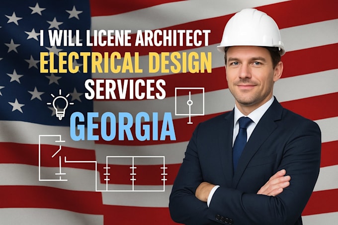 License architect provide electrical design permit plans and pe stamp ...