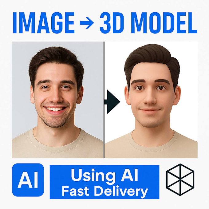 Converta sua imagem 2d da vida real em modelo 3d usando ia