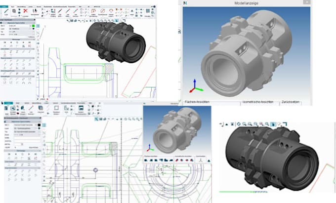 Design 3d cad model, cad modeling for product design, prototyping, 3d ...