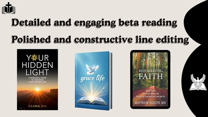 Line edit christian devotional book with free book cover by ...
