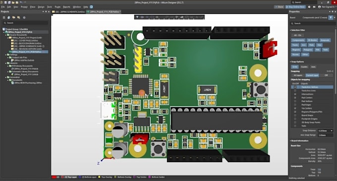 Design pcb layout, schematics, esp32, stm32 ,arduino iot circuit in ...