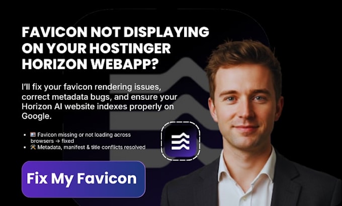 Setup hostinger horizon favicon fix webapp google search optimization ...