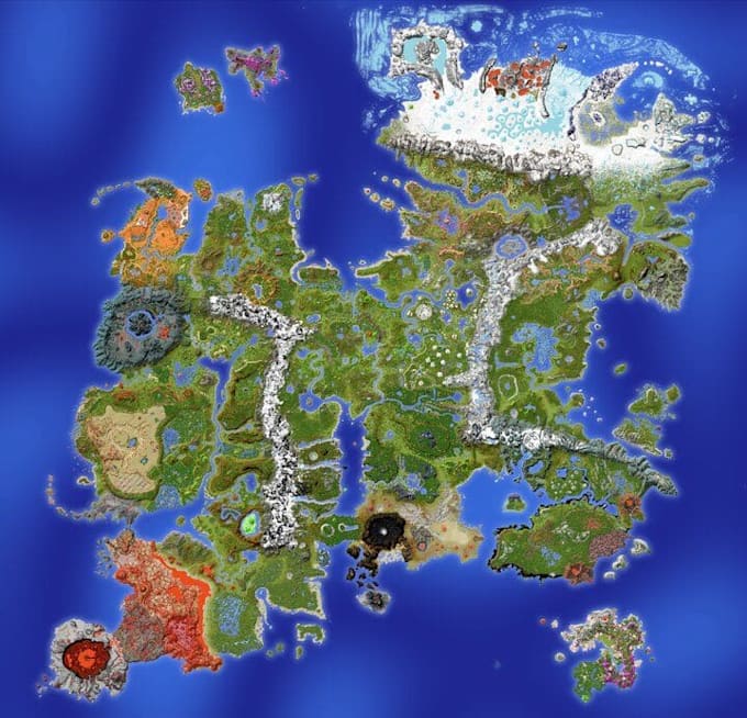 Minecraft map builder custom world, survival map, terra design with ...