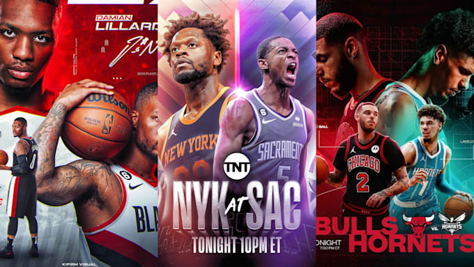 Create team sports flyer, gym poster, banner, football, basketball ...