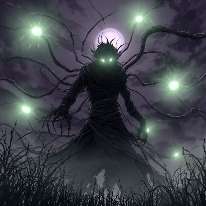 Draw scp, monster, alien and eldritch horror for you by Gesaiang | Fiverr