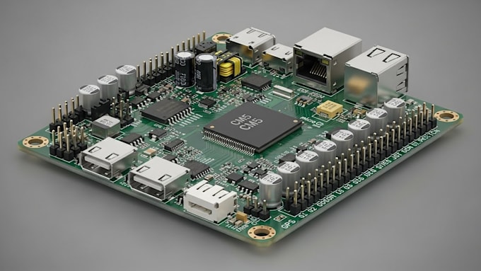 Design drone flight controller pcb and cm5 carrier board for uav ...