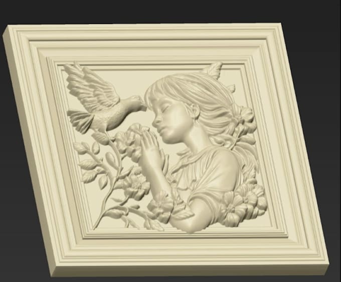 Design 3d portrait relief,wood carving or engraving dxf,high relief,3d ...