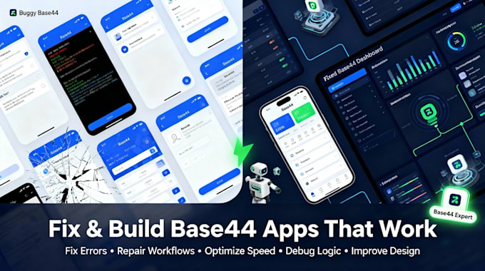 Vibe coding, expert base44, développeur base 44, vibe code base44 ...