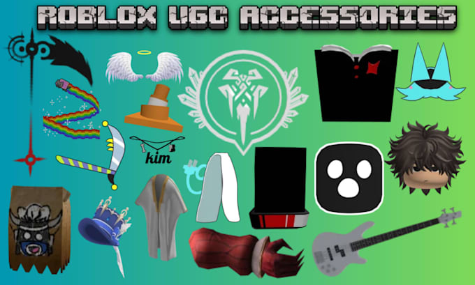 Create custom 3d roblox ugc accessories roblox wearable item ugc models ...