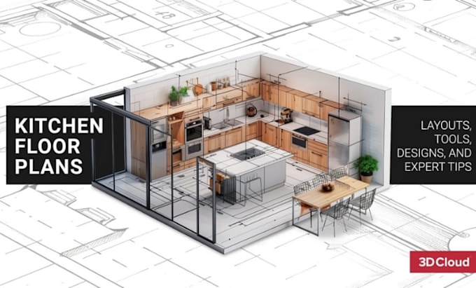 Redraw or design 2d and 3d floor plan, section, for real estate agent ...