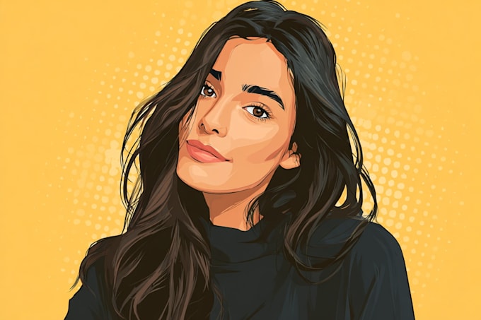 Illustrate superb cartoon vector portrait or illustration by Savvydos ...